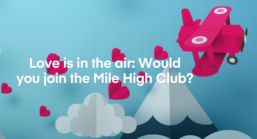 Tips for joining the Mile High Club, if you dare - MapQuest Travel